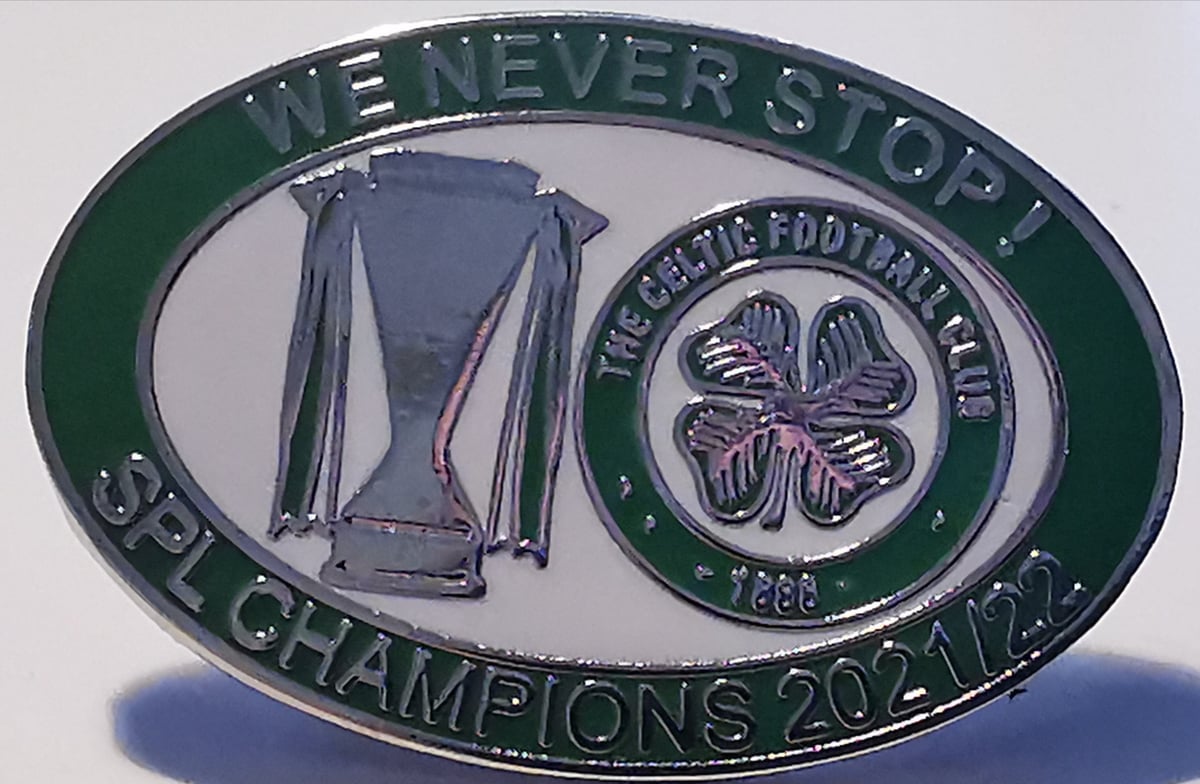 Celtic champions 2021/22 in stock now! | CELTIC BADGES ☘️