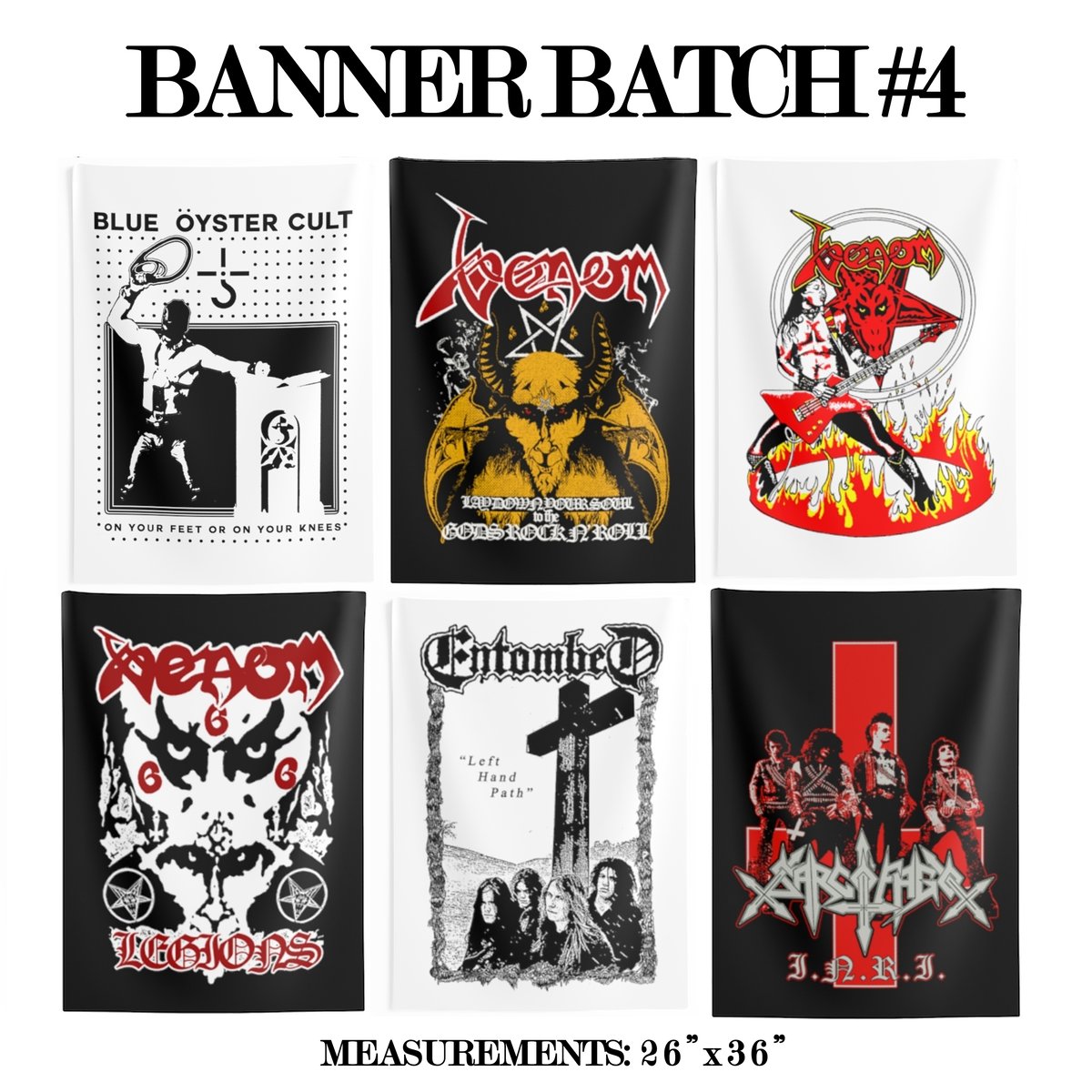 BANNER BATCH #4 | unseenchaosshop