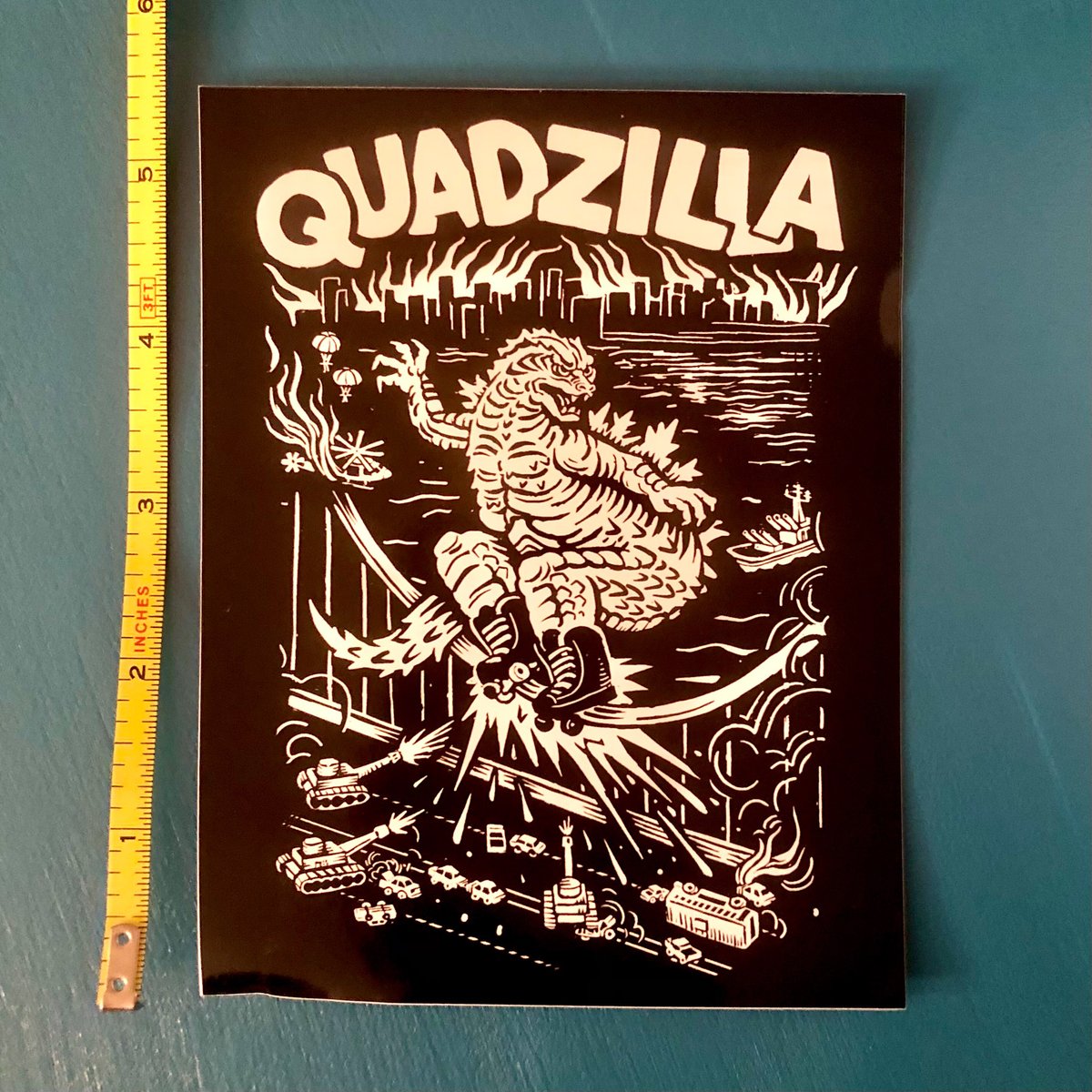 Sticker | quadzilla