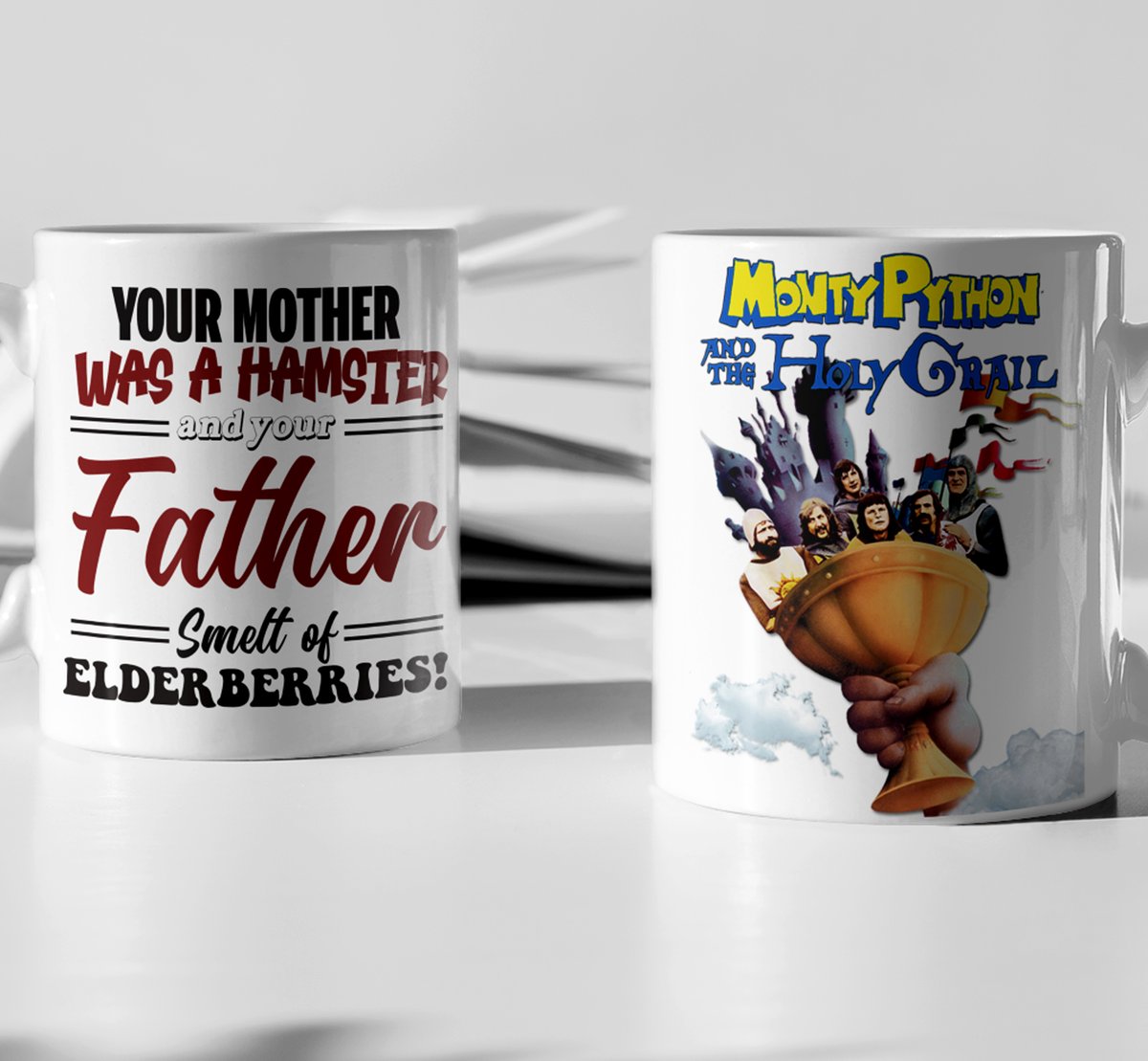 Monty Python Holy Grail Funny Novelty Mug | All Comics Art