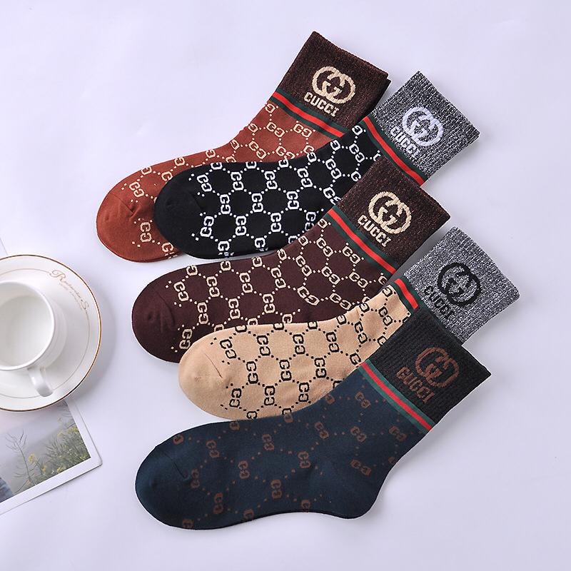 Dark GG socks | N & C Glam Collection LLC