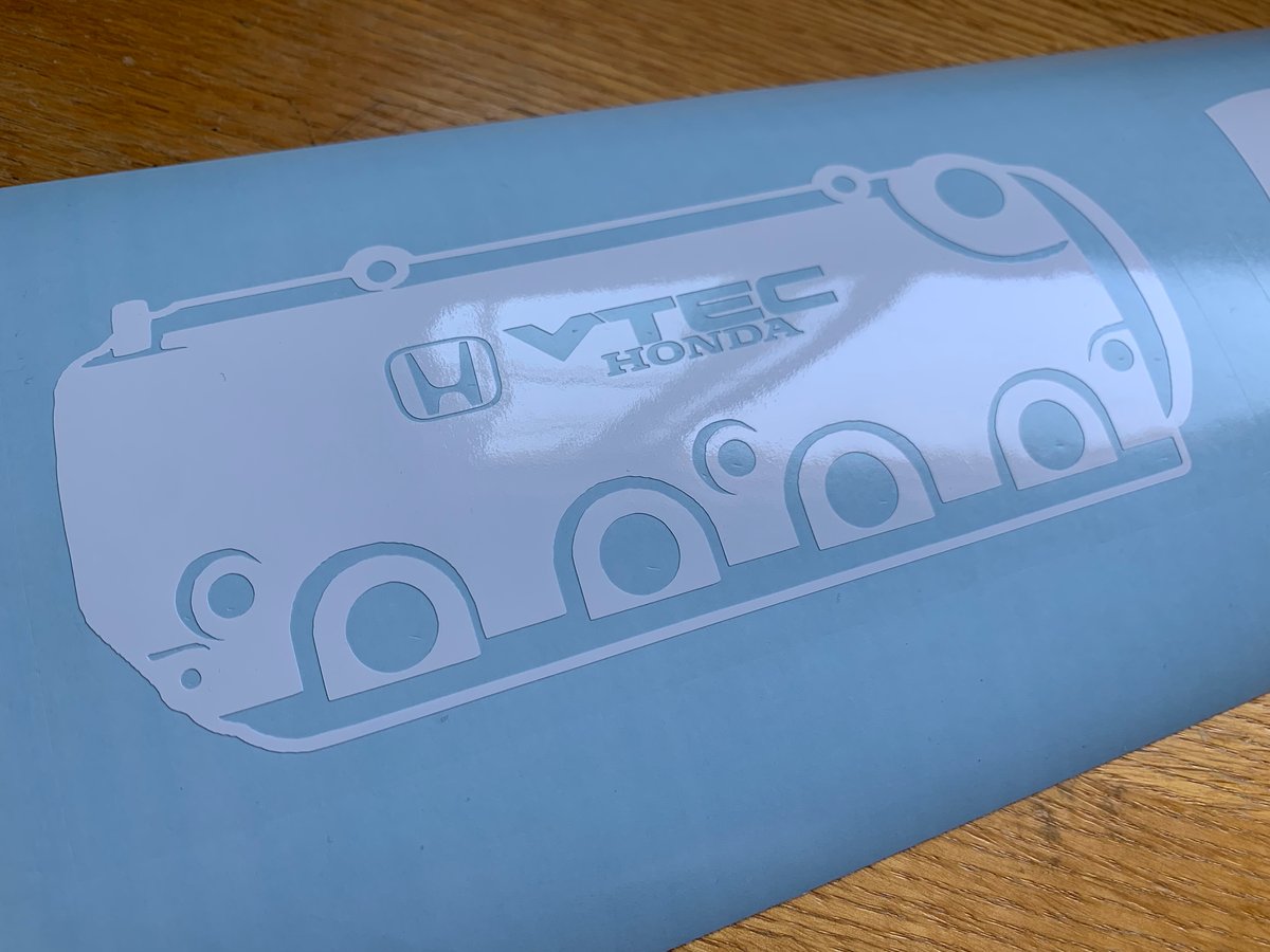 All Series Decals — Single cam valve cover