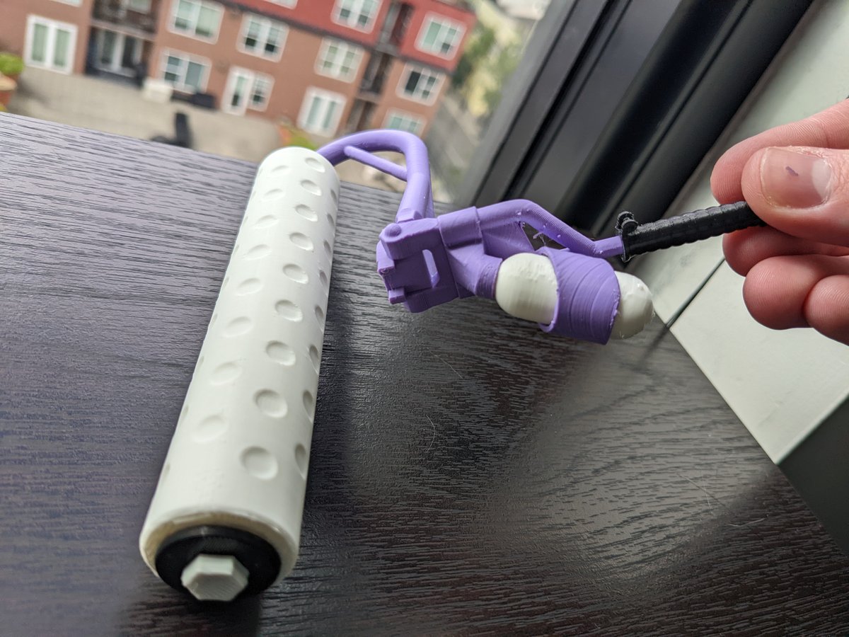 Splat Roller - Splatoon 2 Weapon 3D Printed Model/Figurine | Fusion 3D ...