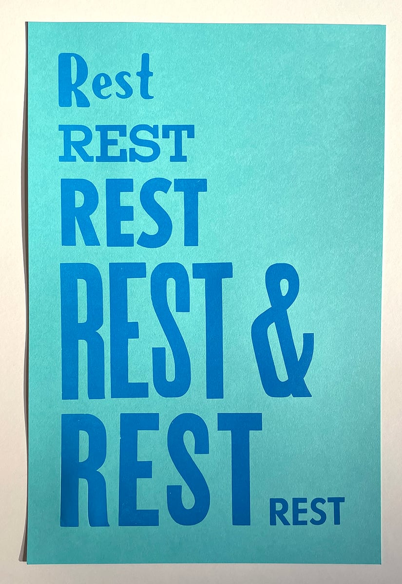 Rest | Blount Objects