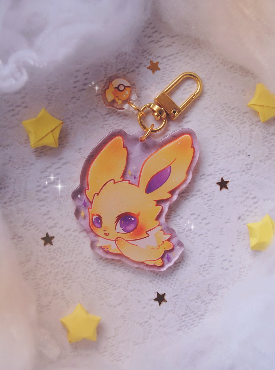 Jolteon Keychain | Tinkerbells Kawaii