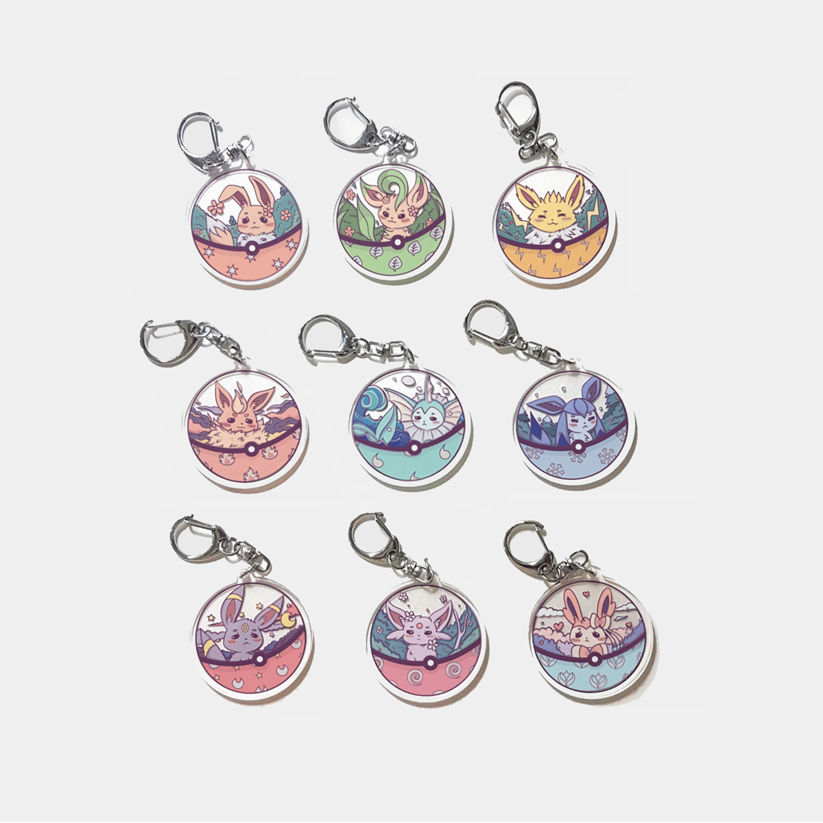Eeveelution Charms | cylaela