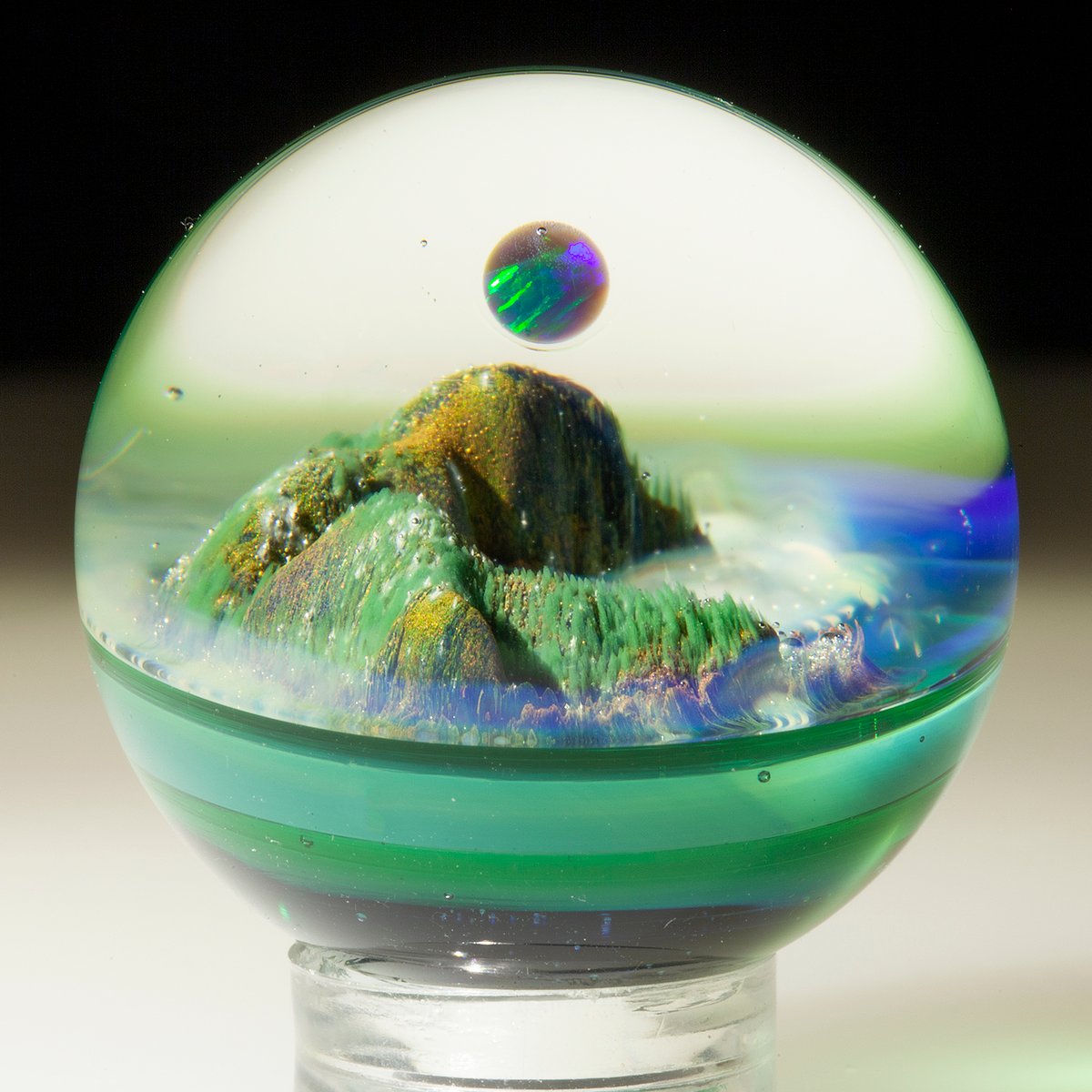 Desert Island marble 3-2022 / universe marbles