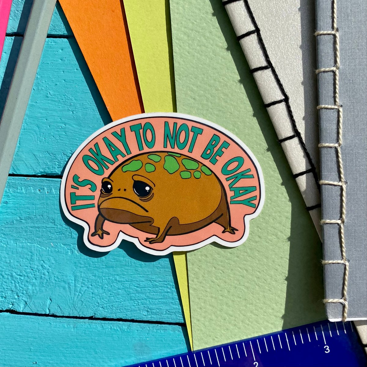 Its Okay to not be Okay Sticker | Harnett Studio