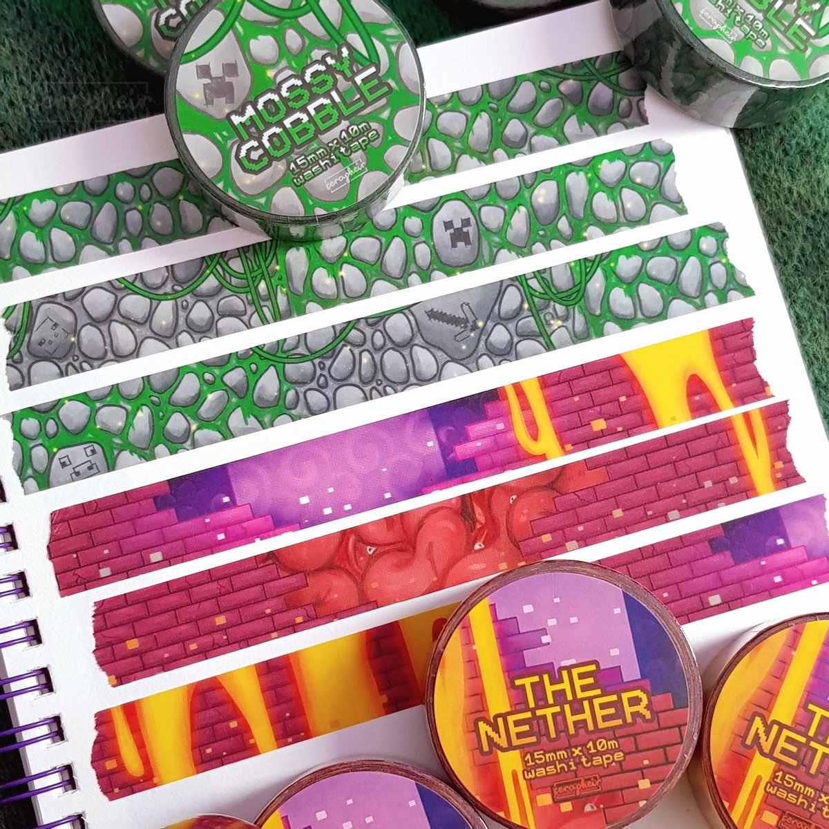 Minecraft Washi Tape | Serapheir | Online Shop