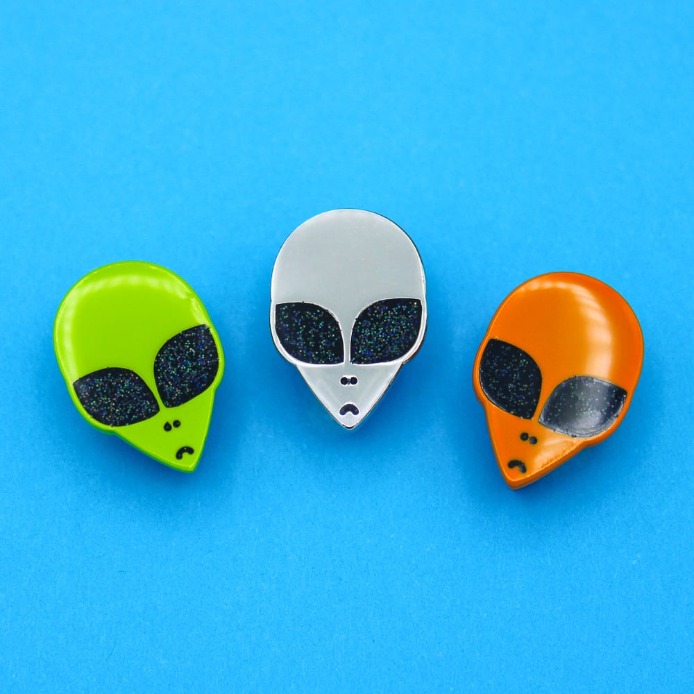 Alien Enamel Pins | Dead Disco