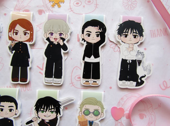 JUJUTSU KAISEN BOOKMARKS | LittleBeth