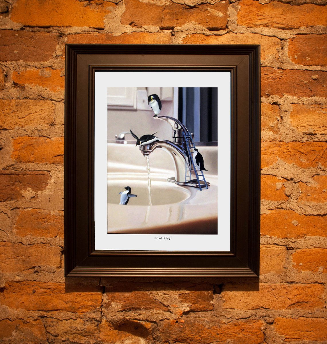 Fowl Play print | Susan Harrell Fine Art