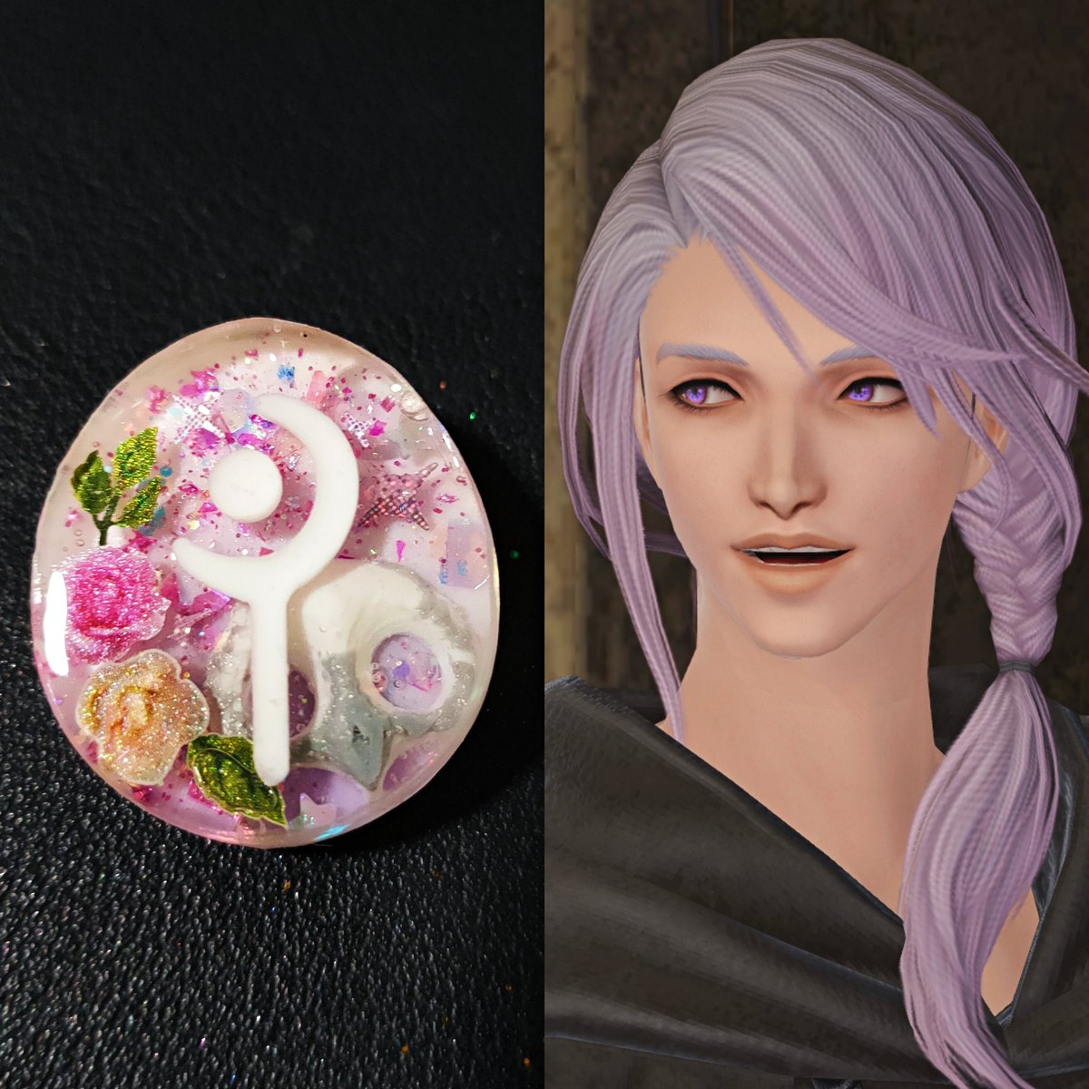 (PRE-ORDER) FFXIV Hythlodaeus Theme Job Stone | Vicbaobao