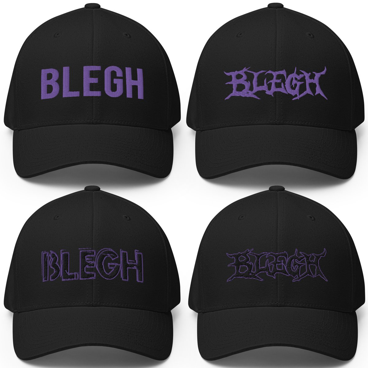 BLEGH DAD HAT - PURPLE EDITION | Ohrion Apparel
