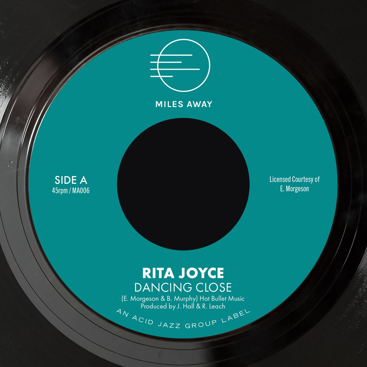 MA006 RITA JOYCE - DANCING CLOSE / BACK HOME AGAIN | Miles Away Records