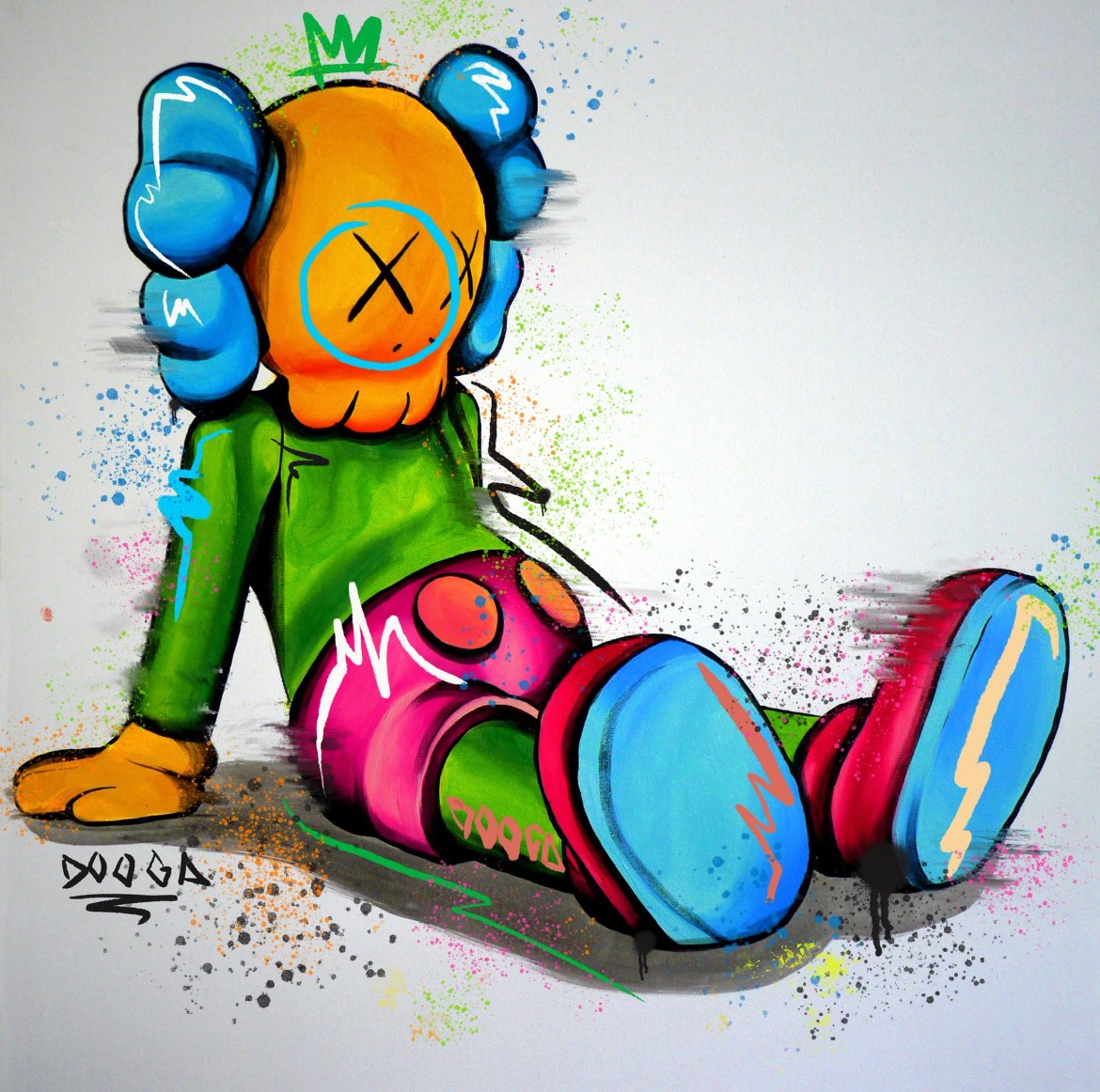 Kaws Tribute 2 - 3 options | DOOGA ART LLC