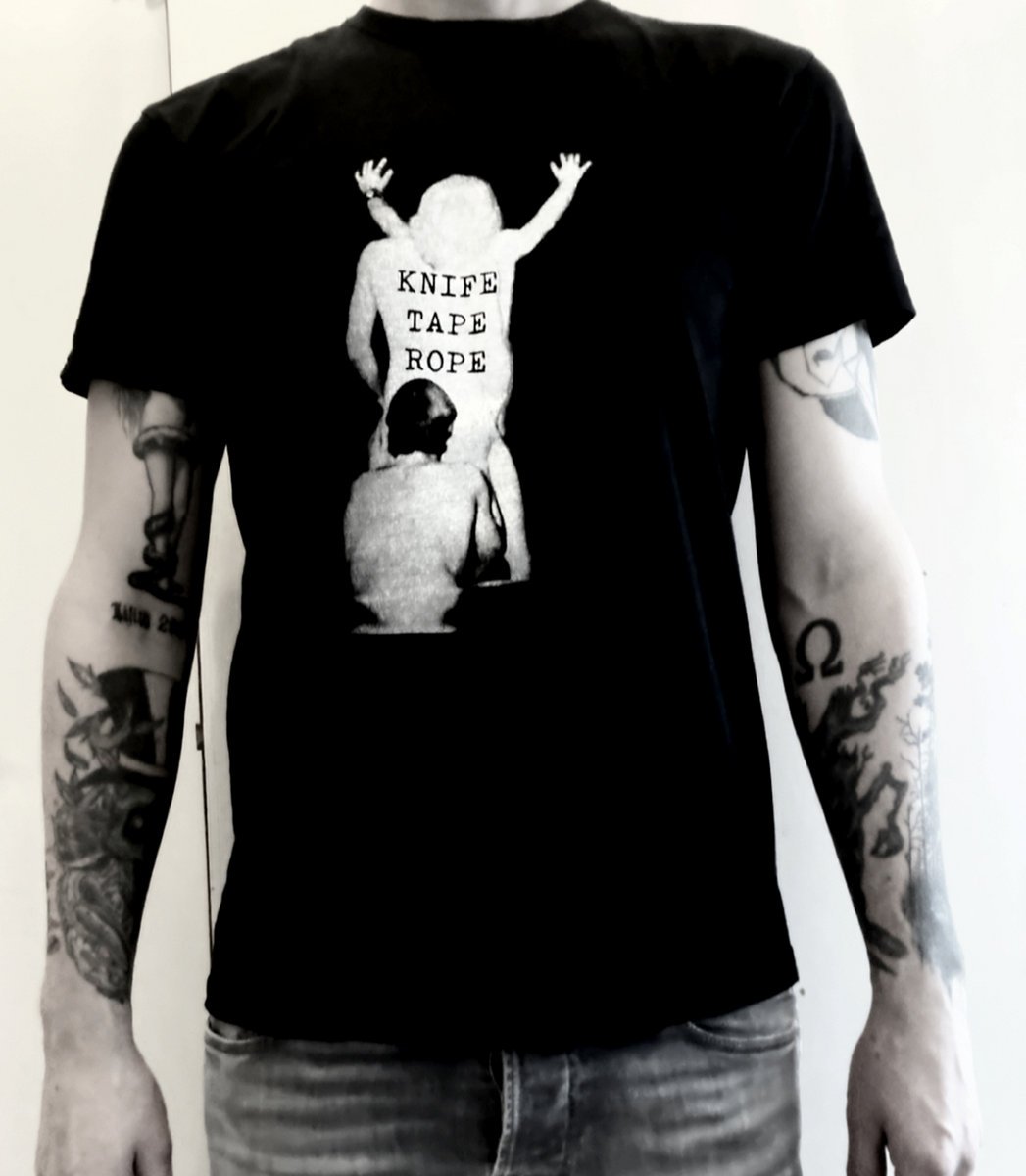 Knife/Tape/Rope - Prime Time Shirt | Ominous Recordings
