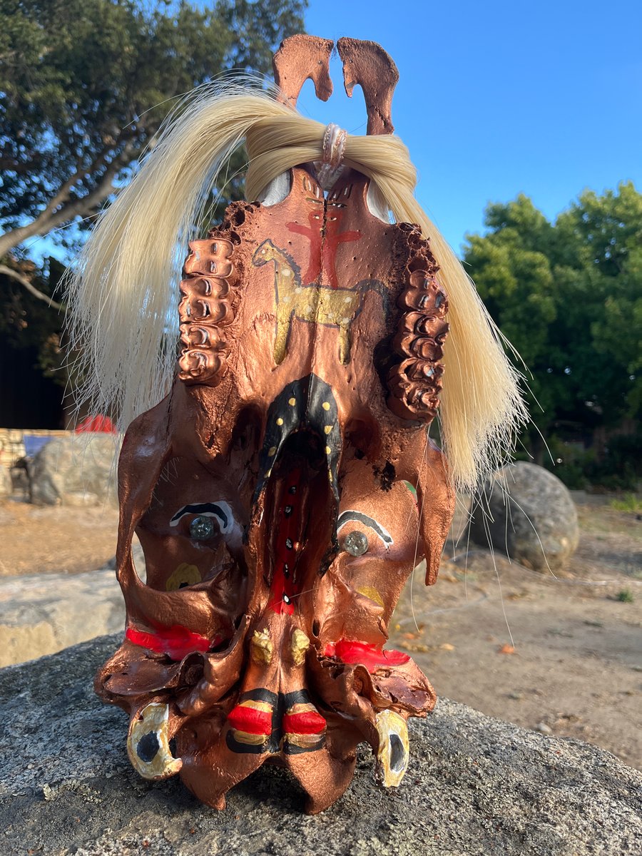 Epona Horse Goddess | Bonewoman Outsider Art by Reda Rackley