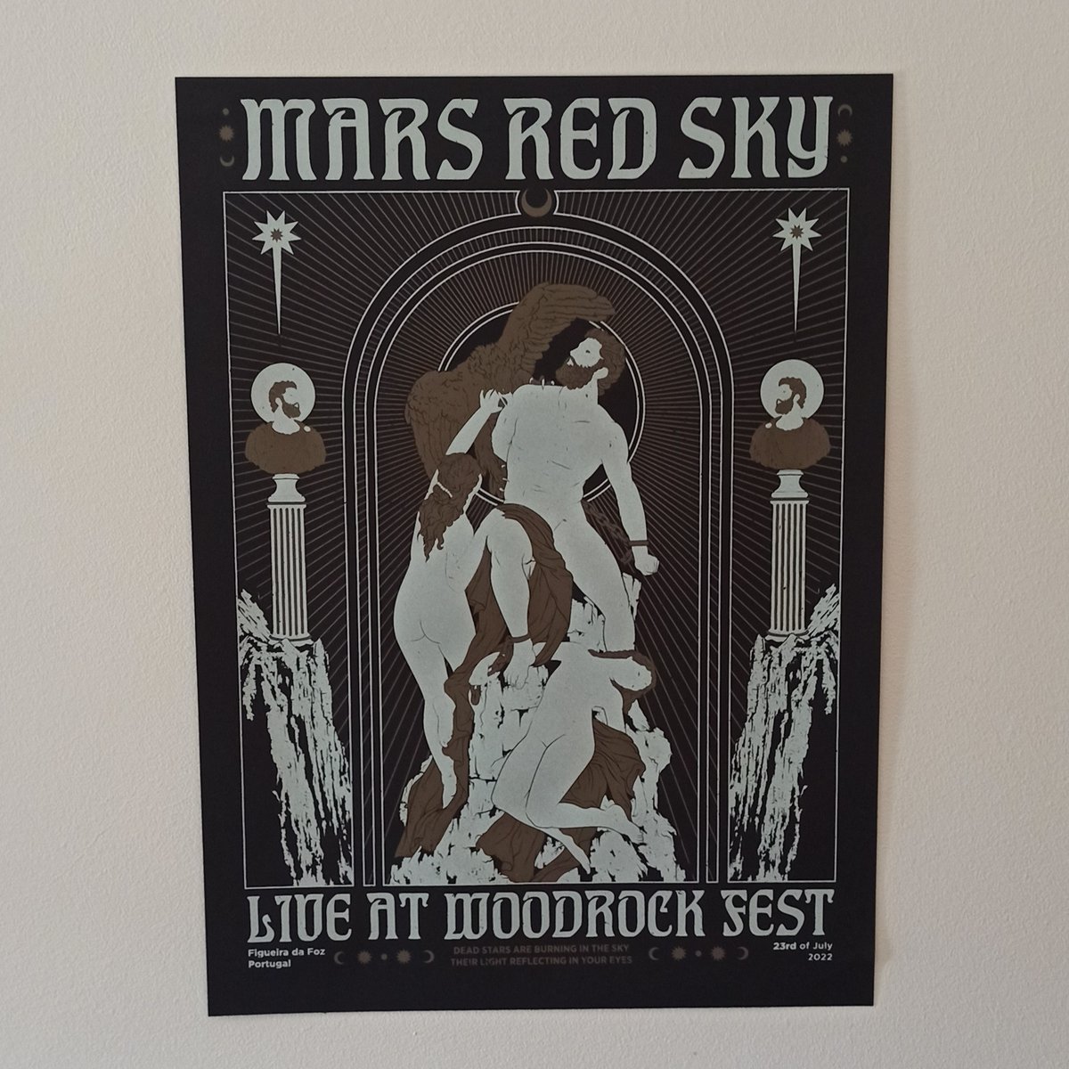 Mars Red Sky Poster | Gargantula Creations