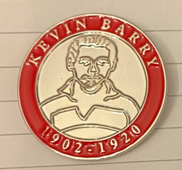 Kevin Barry Badge | Lorcan Collins