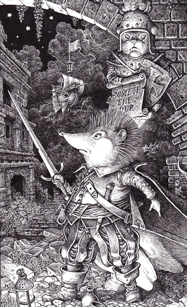 The Harbour Entrance | Gary Chalk Fantasy Prints