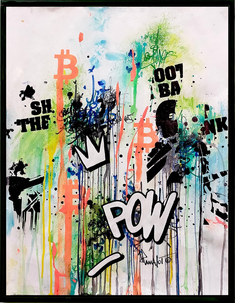 Pow! Bitcoin X Shoot the Bank | shootthebank