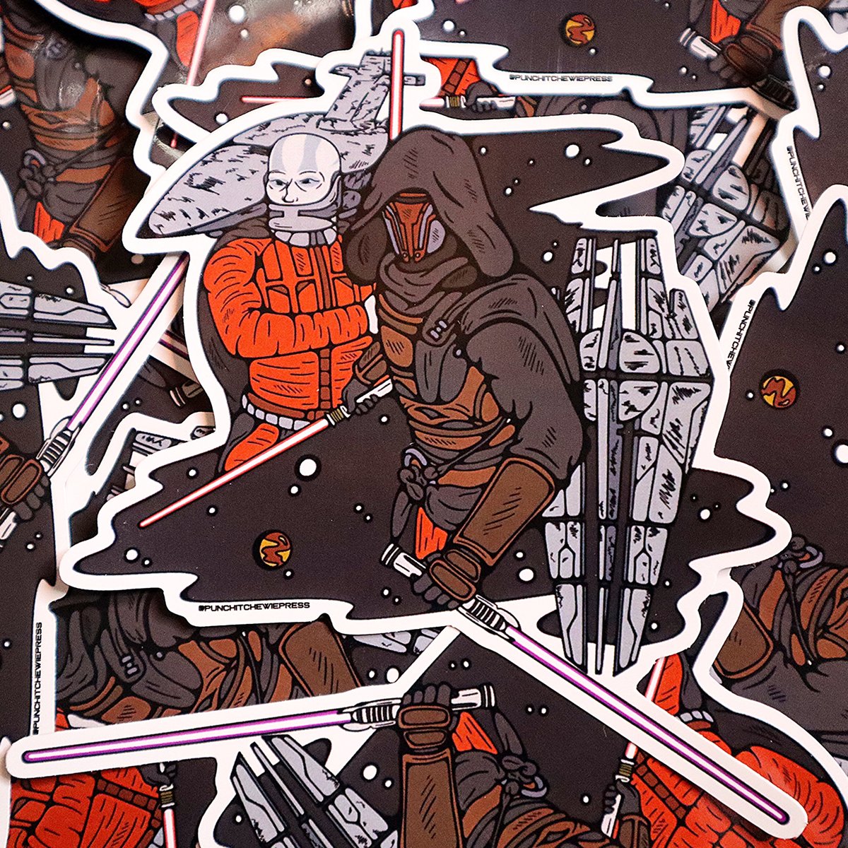 The Fallen Sticker | Punch It Chewie Press