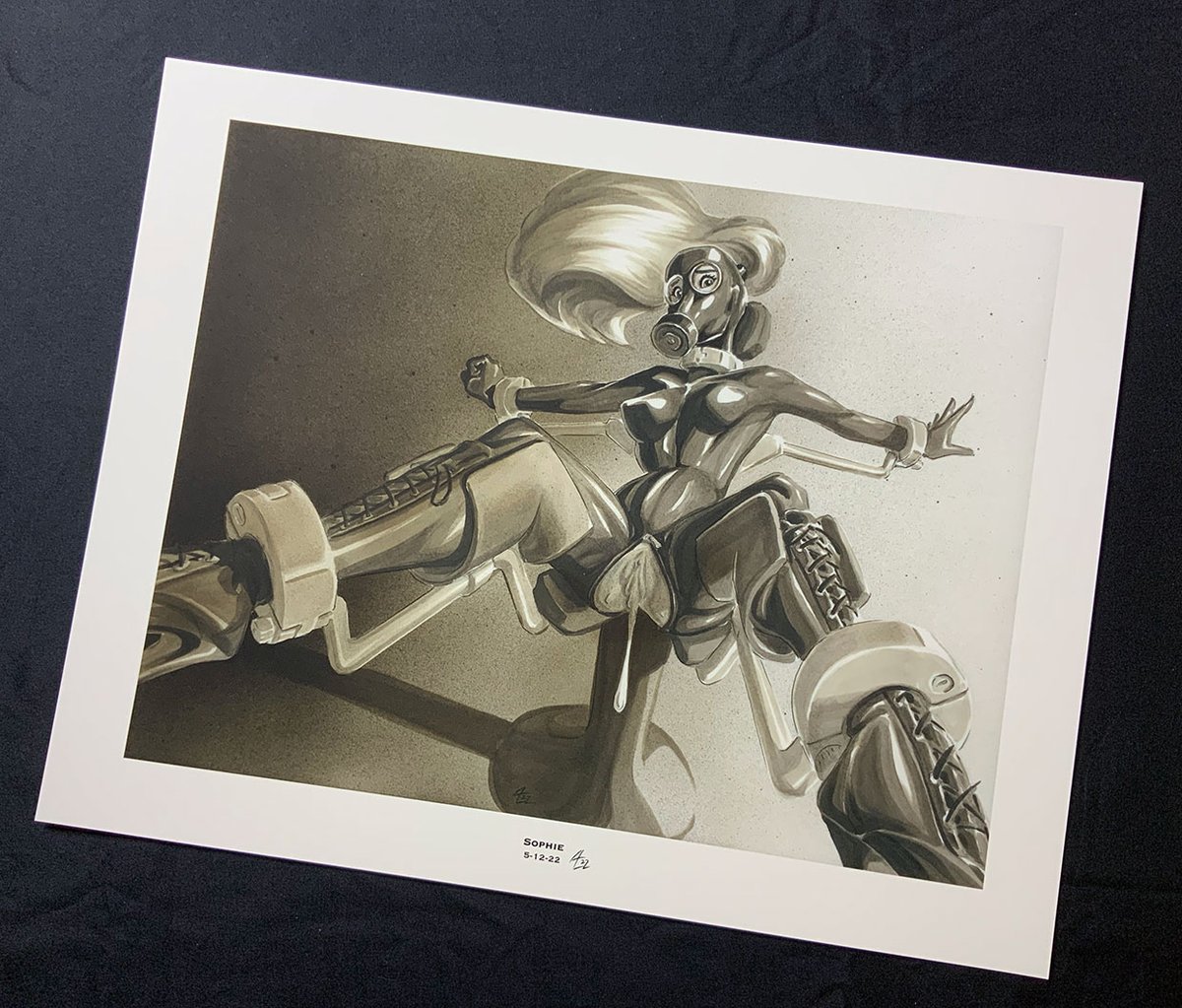 "Take a Breather, Sophie" Reproduction Print | Andy's Dames