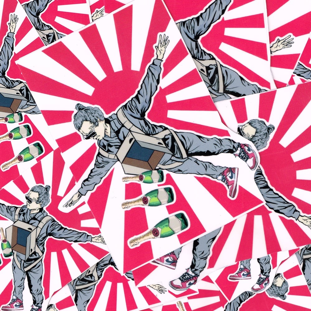 Pearl Barber - bombs stickers | ZAKATZ DESIGN