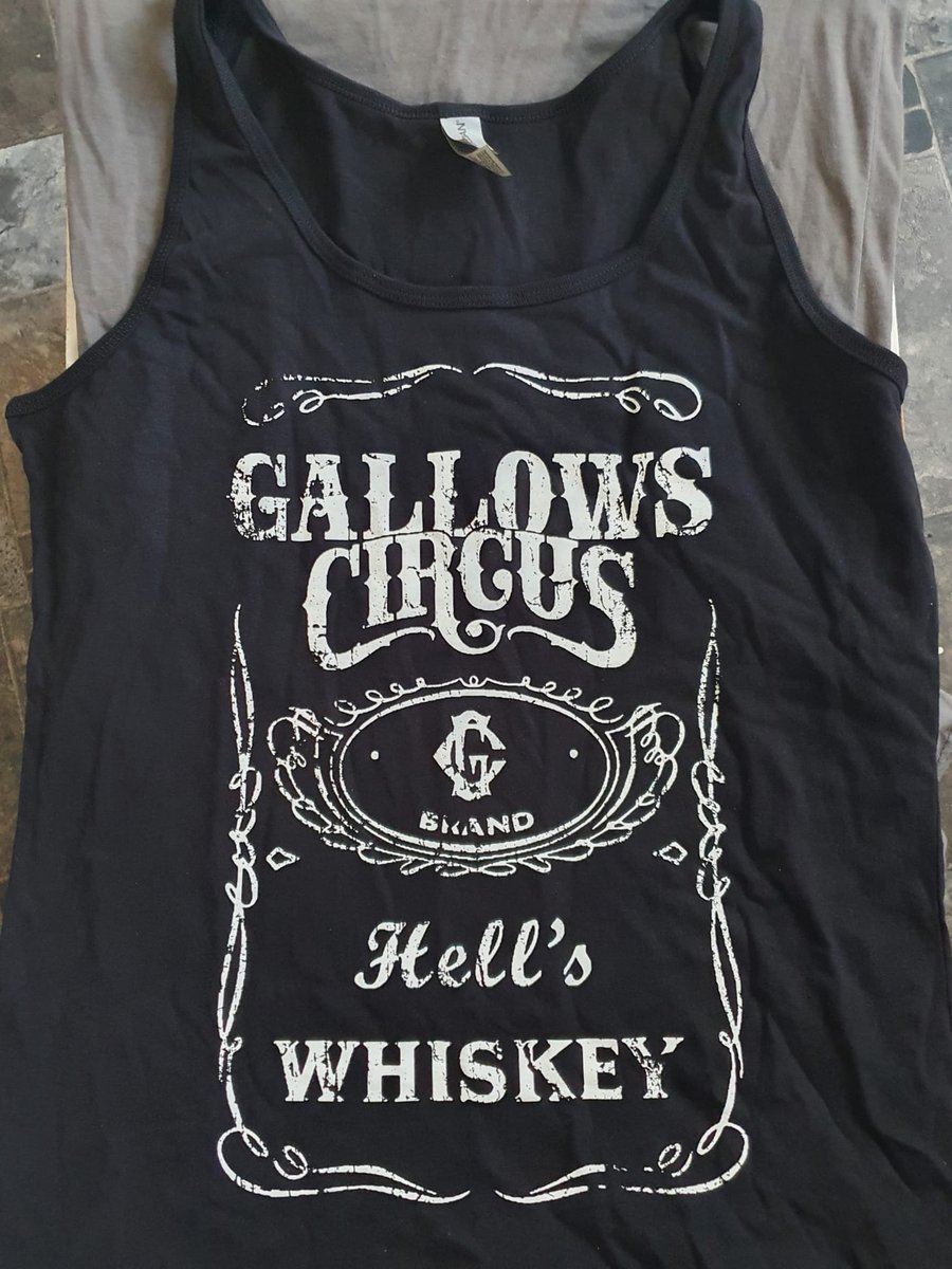 Ladies Vest Hells Whiskey | Gallows Circus Merch Store
