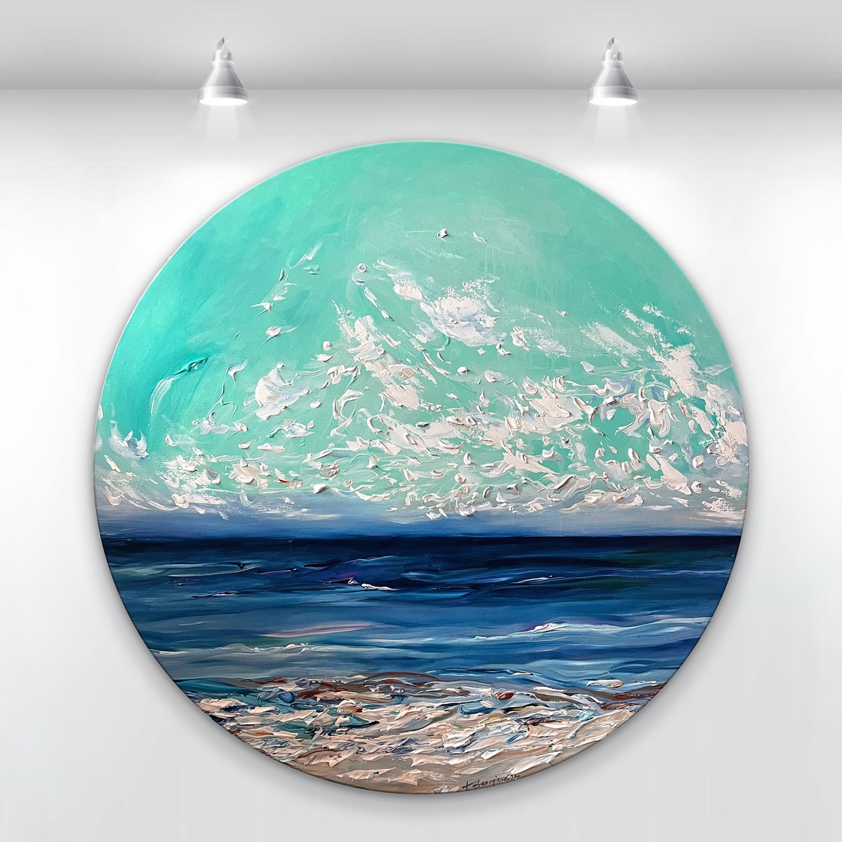 ‘Nubis IV’ - 90x90cm | Tat Georgieva ONLINE GALLERY