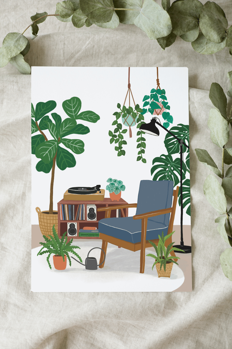 Stay at home | Leafy Paper