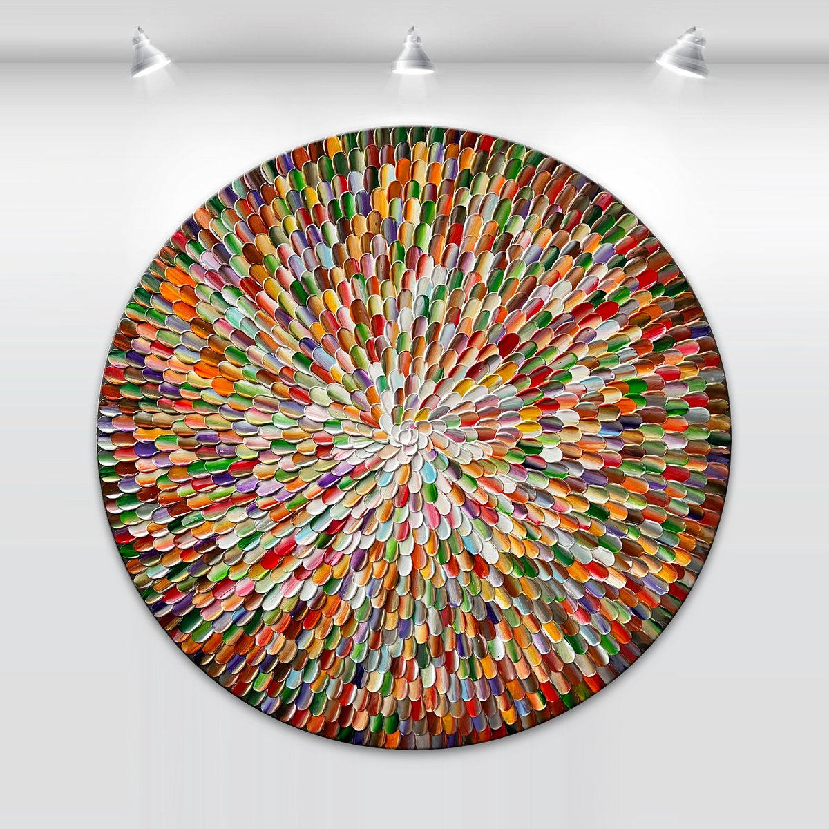 Grounded IV - 90x90cm | Tat Georgieva ONLINE GALLERY