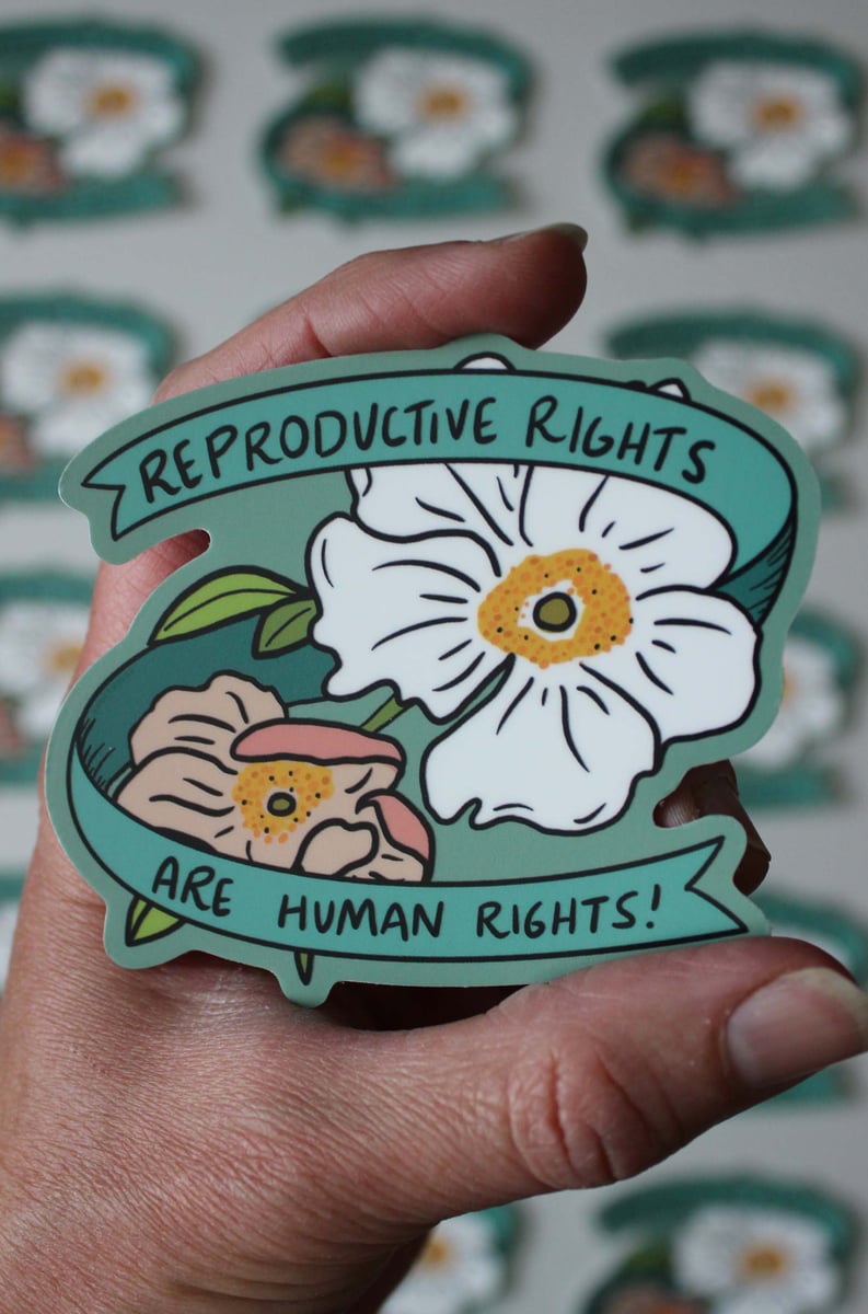 Reproductive Rights Sticker | Yonder Studios