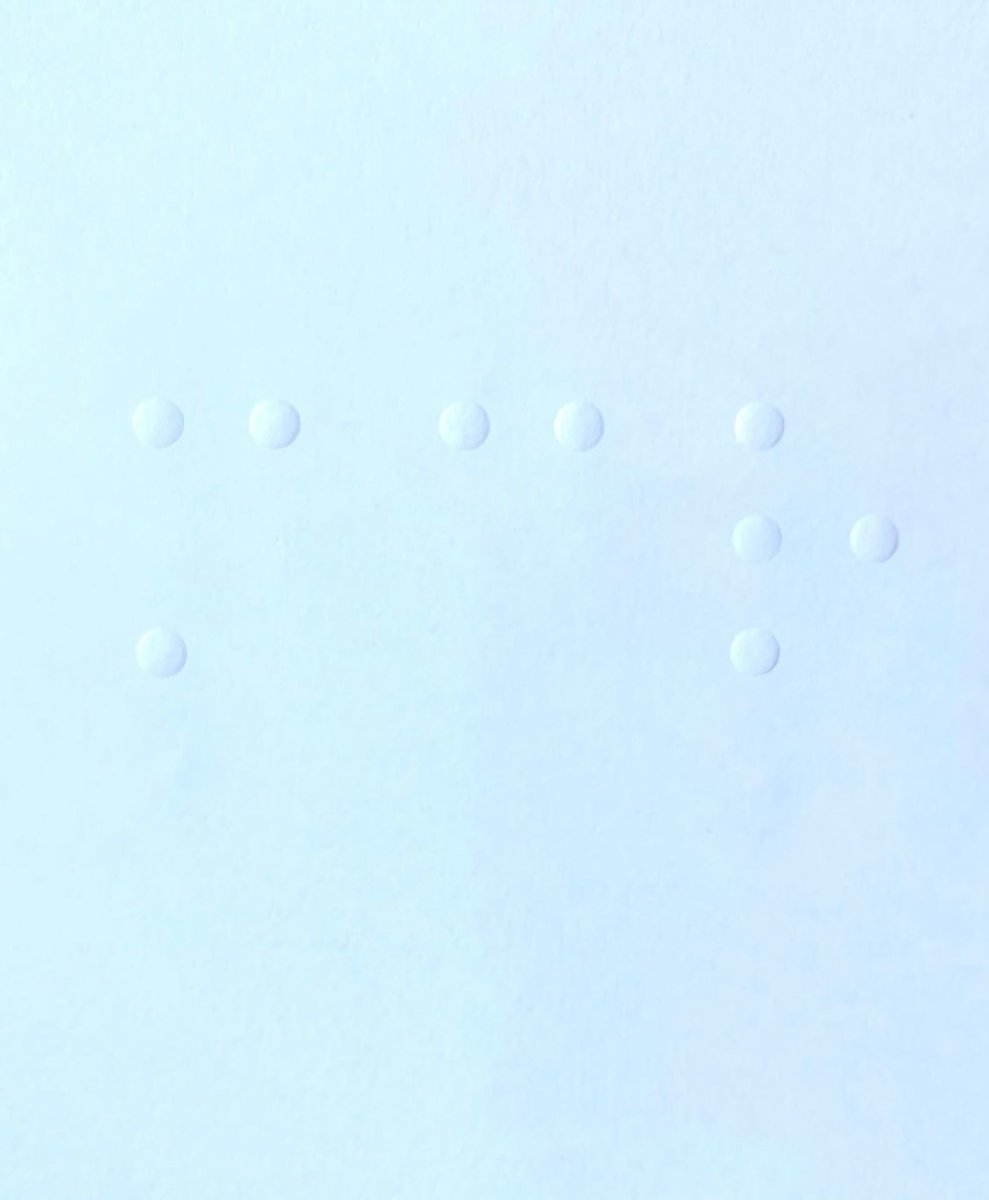 A3 WHAT DO YOU SEE? Embossed paper print | Mancsy