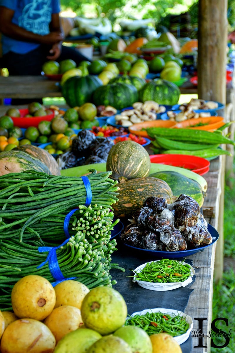 Roadside veggies - Fiji | Ilka Seebeck Photography