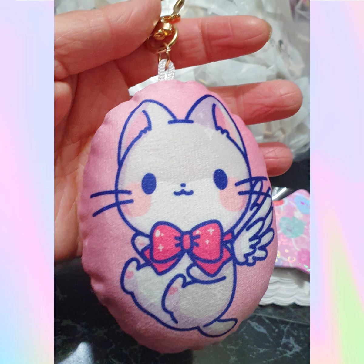 Ribbonholic Kitty Pillow Plush Strap / The Decora Factory