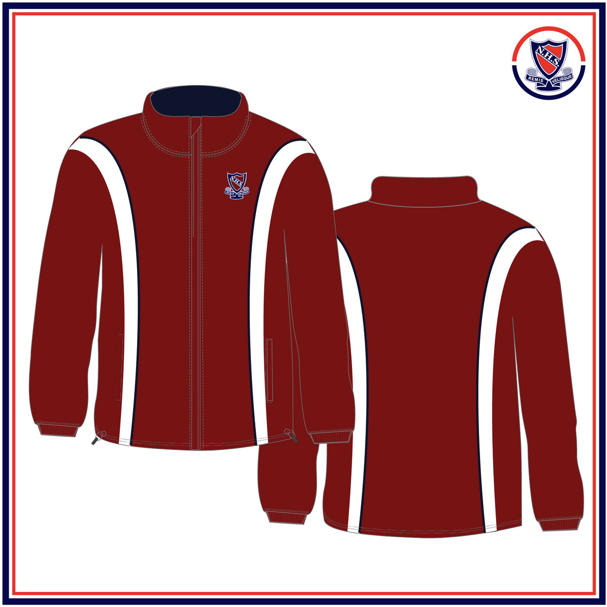 NHS Track Jacket $57.75 | Newcastle HS Uniform Shop