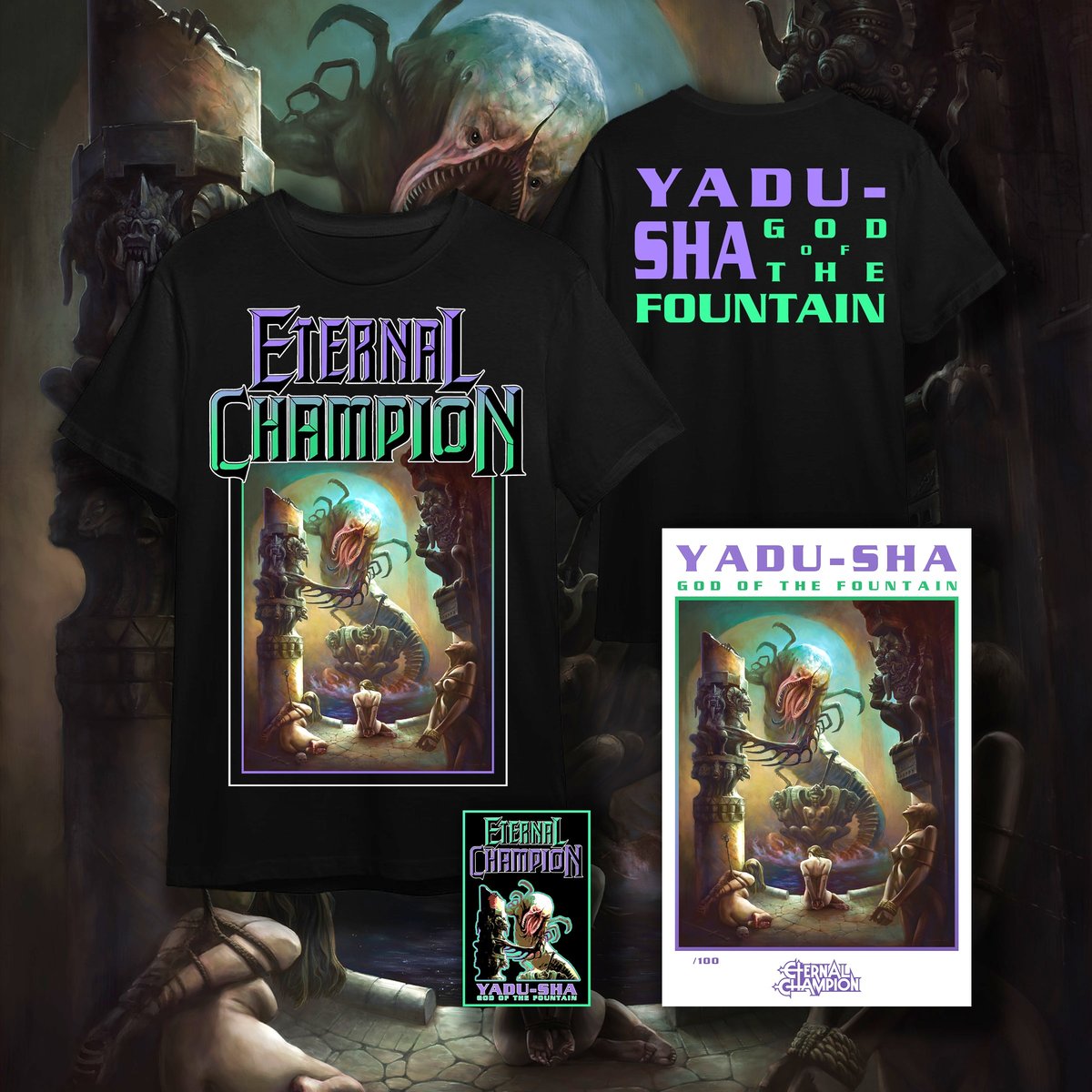 YADU-SHA “God of the Fountain” Bundle (Pantheon Series #1) | Sword Worship