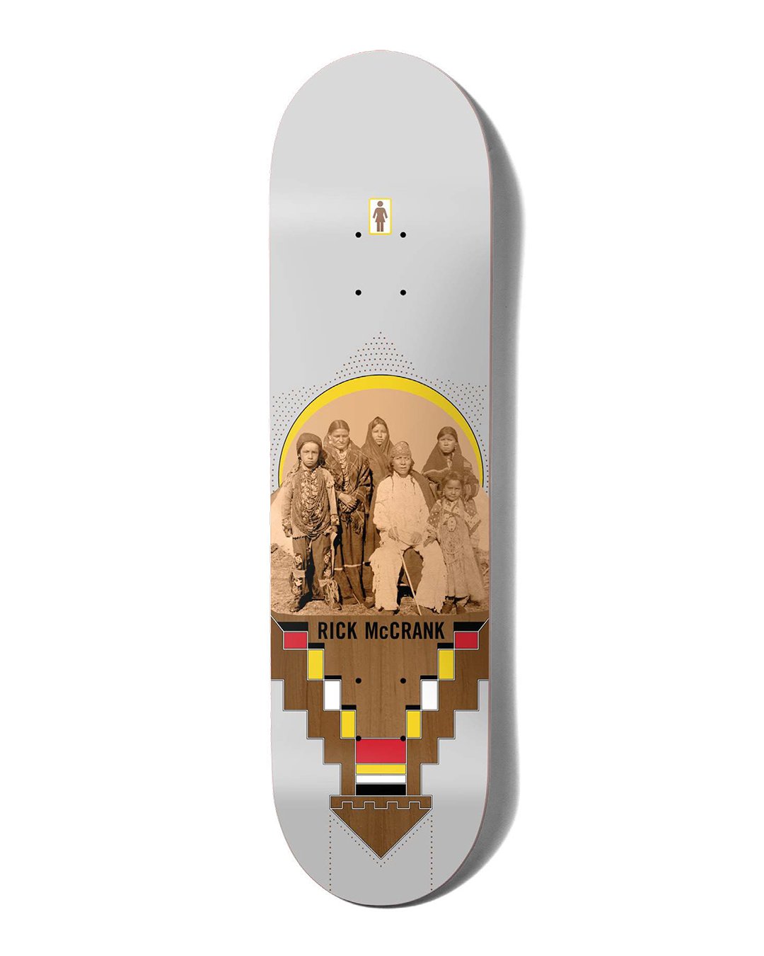 Kent Monkman "The Scream" board set | Colonialism Skateboards