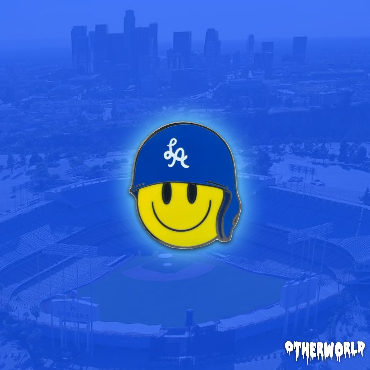 LA Smiley pin | (otherworld)