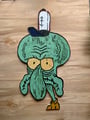 Angry Squidward meme carving | The Woodcut