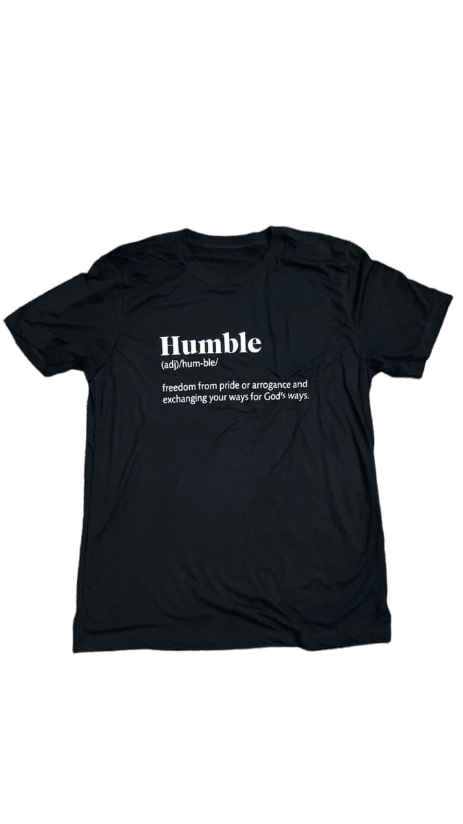 Black Humble Definition Tee | Humble Yourself Clothing Company