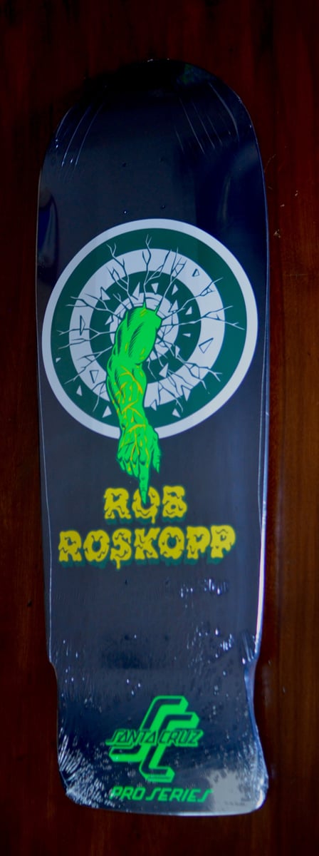 Santa Cruz - Rob Roskopp Target 1 skateboard deck | SKATEBOARDS AND ...