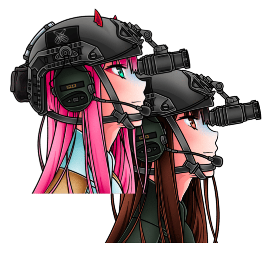 Side View NODs Sticker | ItsFlippers