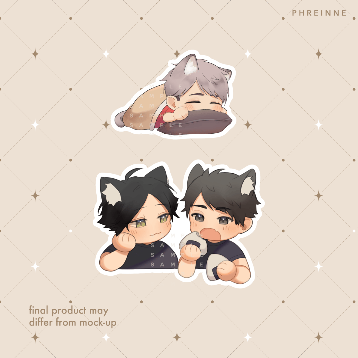 haikyuu: sunaosa • stickers | phreinne