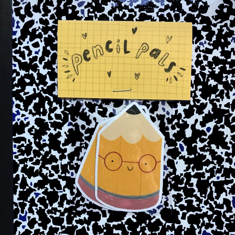 Pencil Pals Stickers | Paper JAM Studios