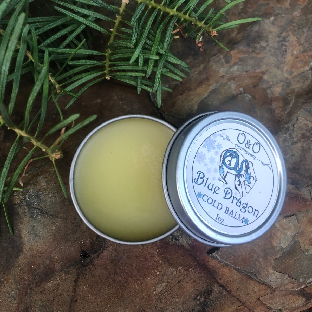 Blue Dragon | cold balm | Olive and Oak Apothecary