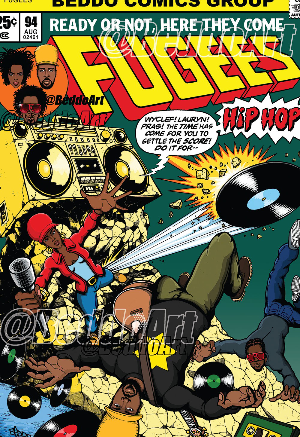 Hip Hop Comic Covers print / poster by Beddo | Beddo Art
