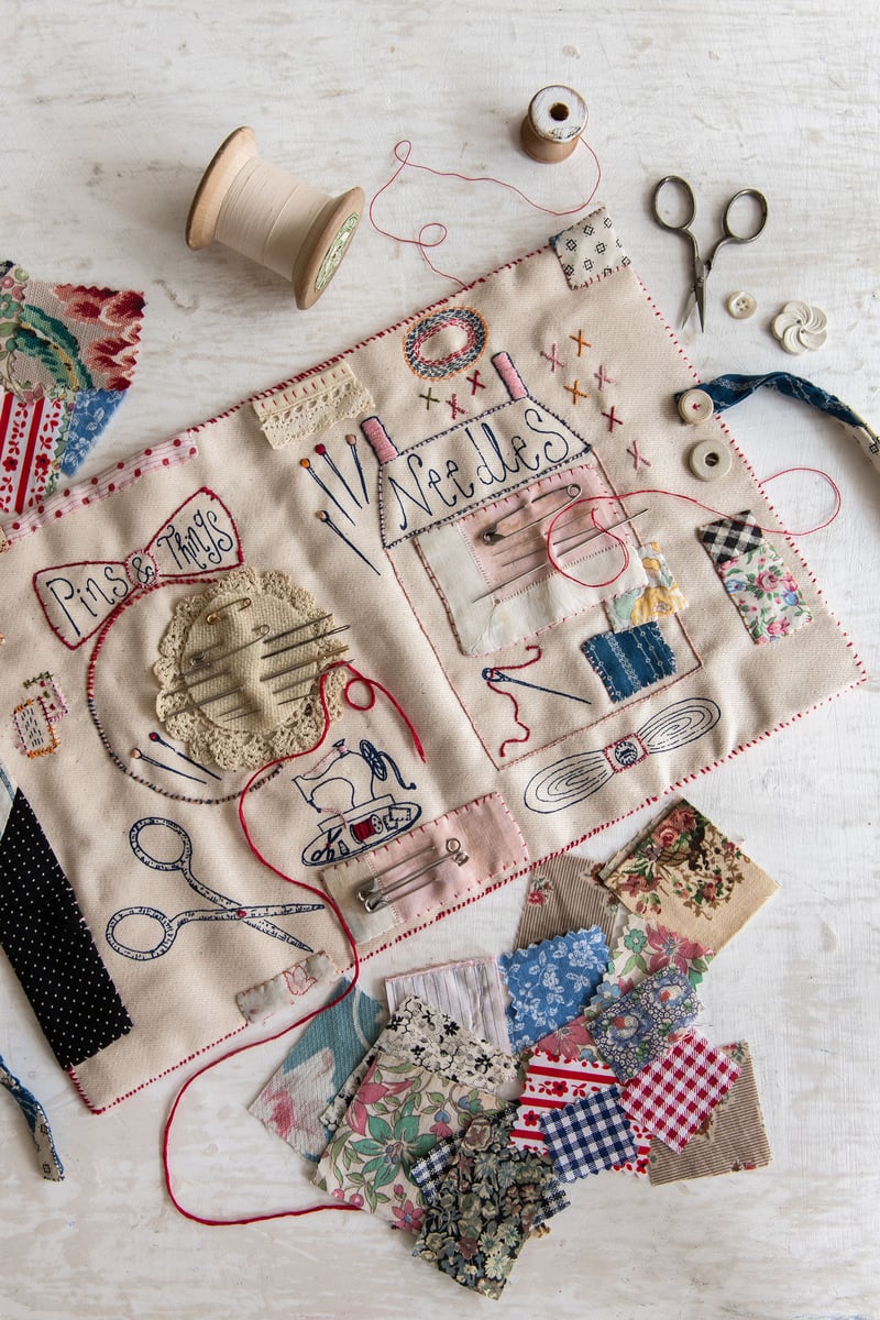 Make Your Own Sewing Set Template | Jessie Chorley the shop